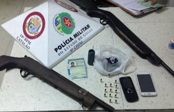 NA ROTA DA PM: mais duas armas de fogo foram apreendidas pela Polícia ...