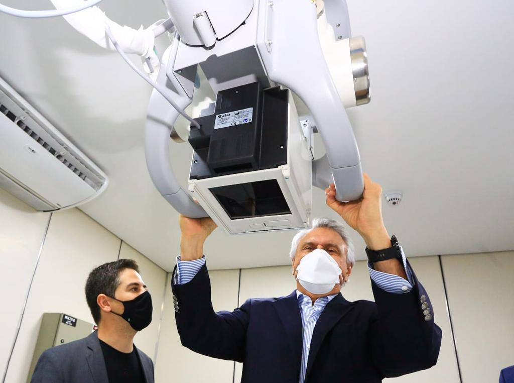 Em Goiânia, Caiado entrega renovação do parque tecnológico do Hospital ...