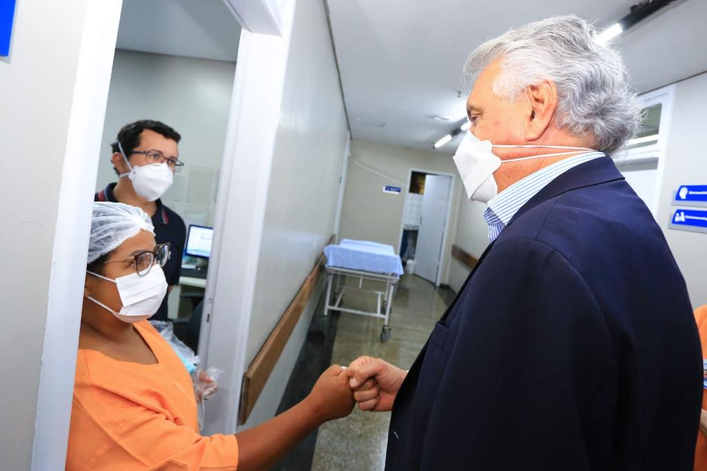 Em Goiânia, Caiado entrega renovação do parque tecnológico do Hospital ...