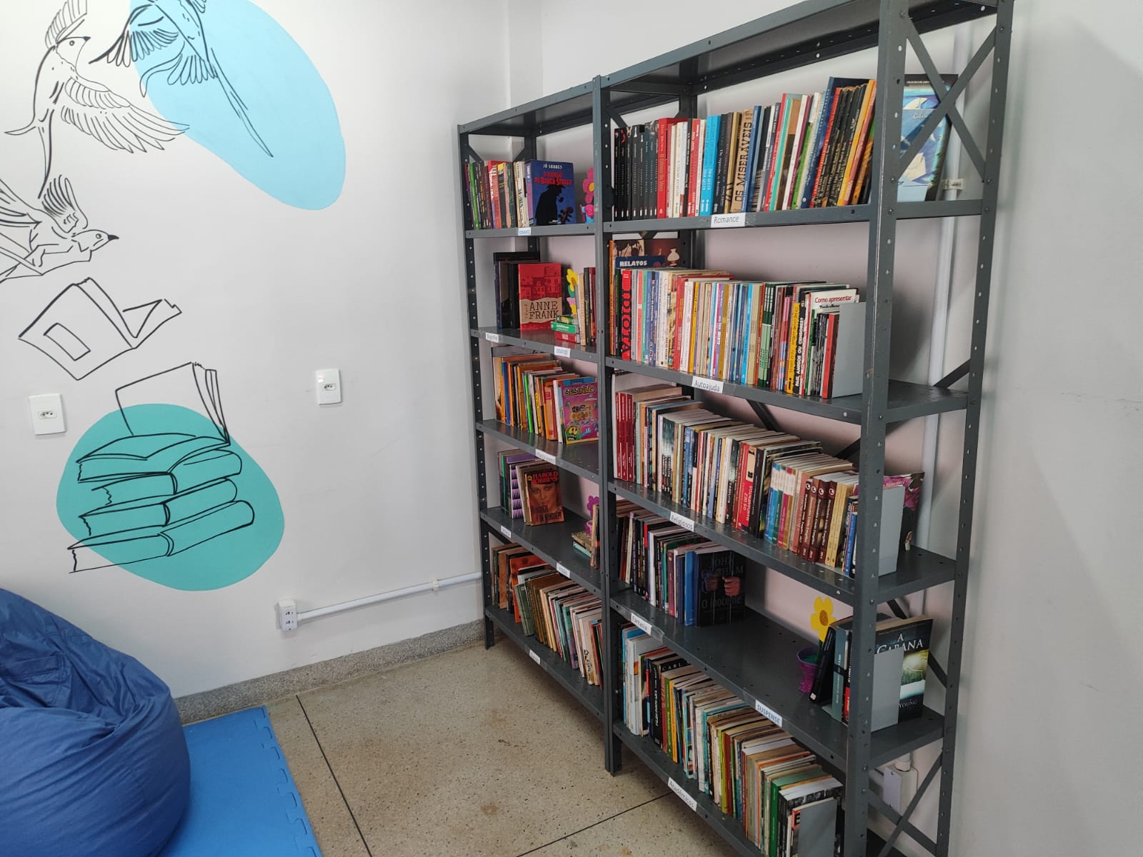 Nova biblioteca no Centro de Dependentes Químicos de Catalão (CDQC ...